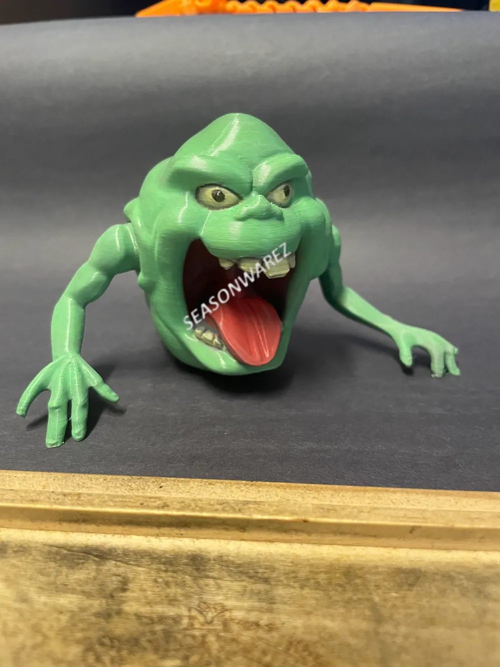 Slimer (Kenner Style) - Real Ghostbusters 80s Toy - Free 3D Print Model ...