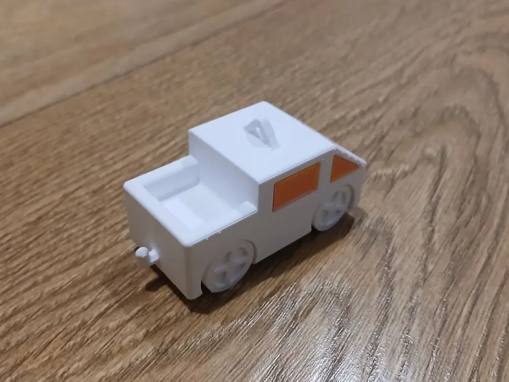 Simple Toy Car v2 - Free 3D Print Model - MakerWorld