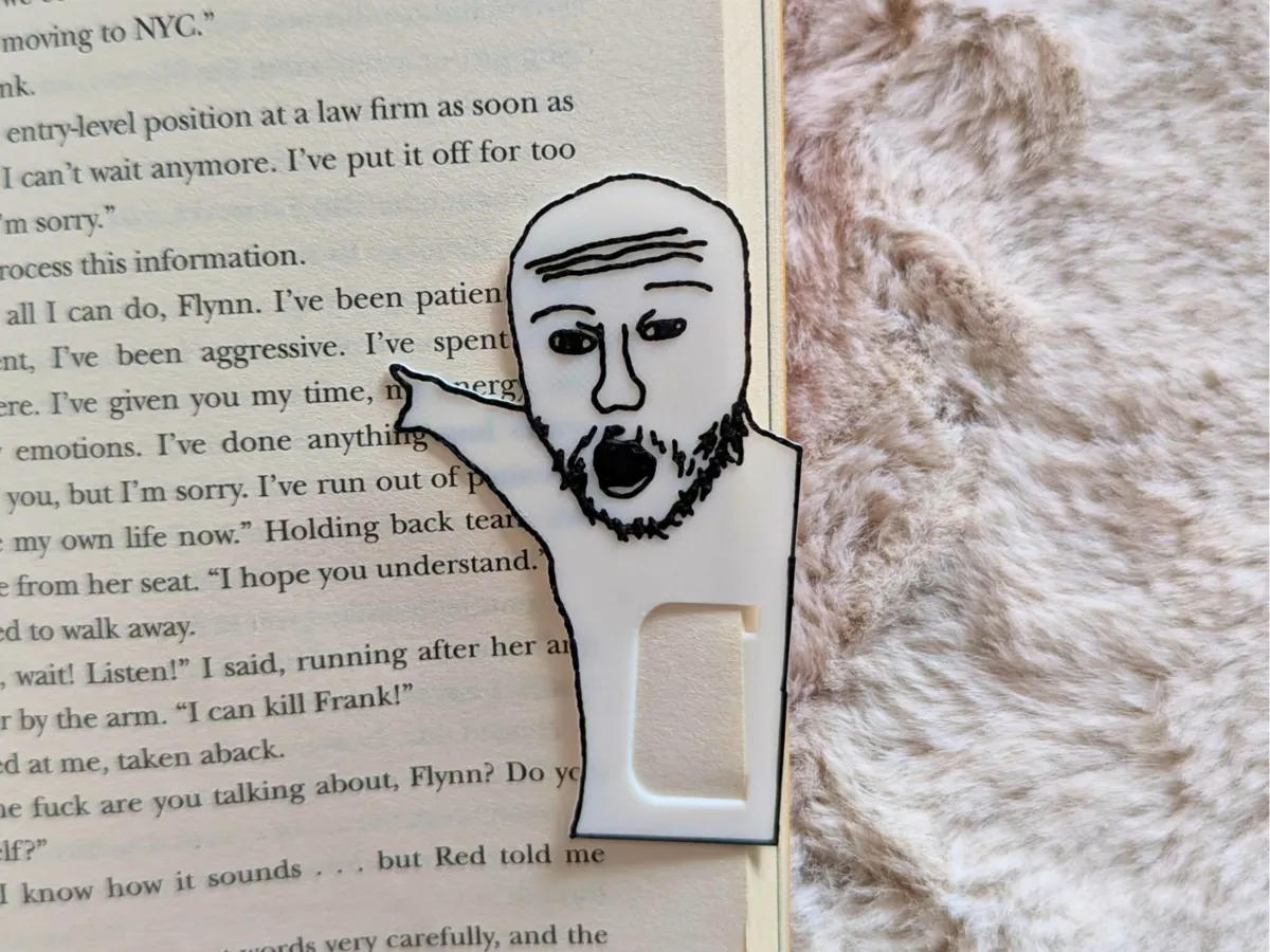 Wojak Pointing Page Marker by KingSponge MakerWorld: Download Free 3D ...