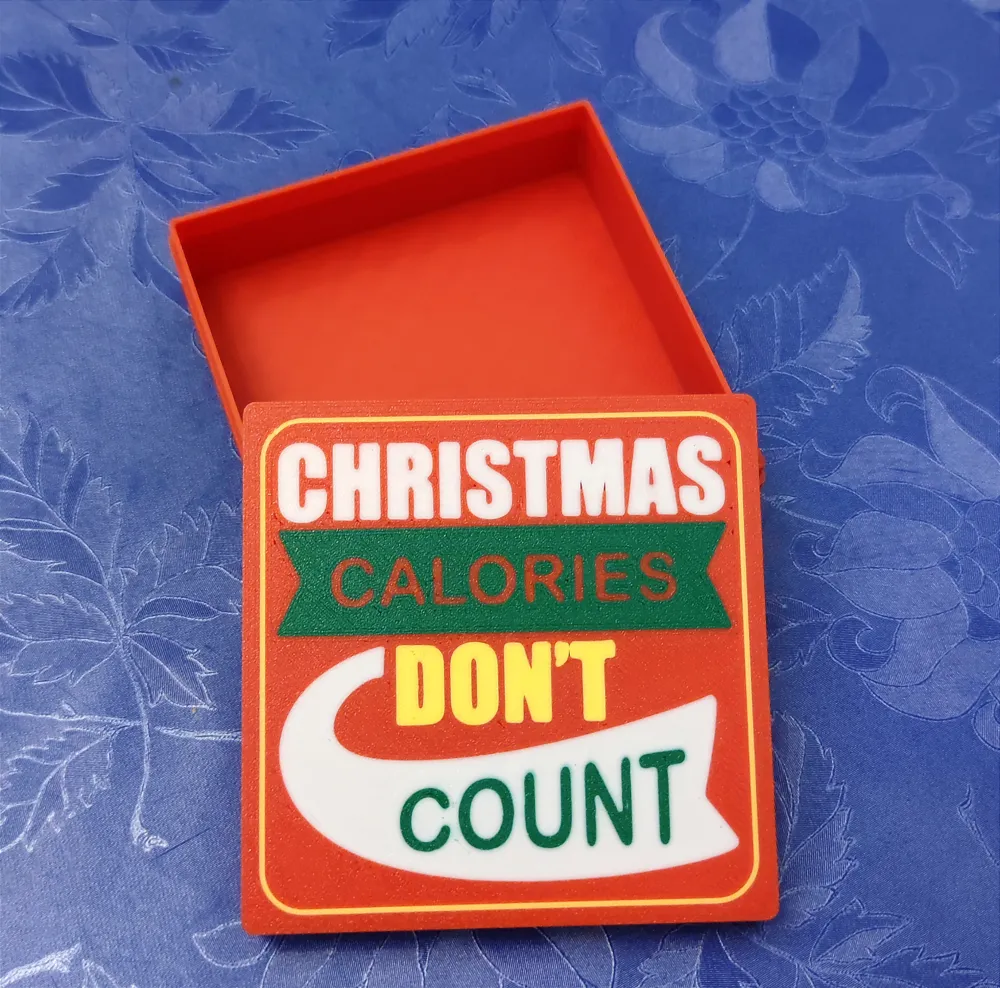 Christmas Calories Box by Archork - MakerWorld