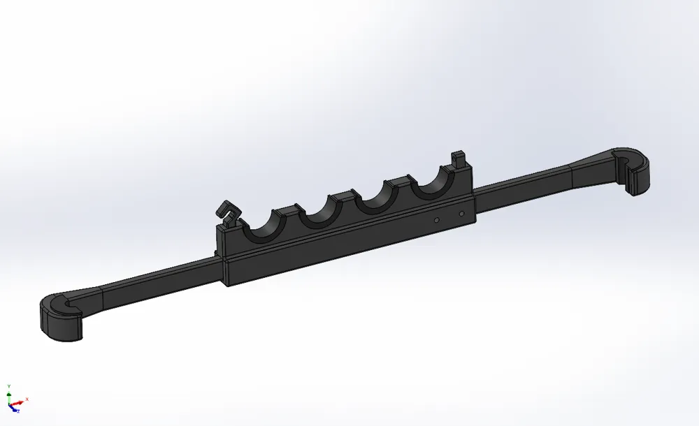 Fishing rod holder for car by Bagghet MakerWorld: Download Free 3D Models