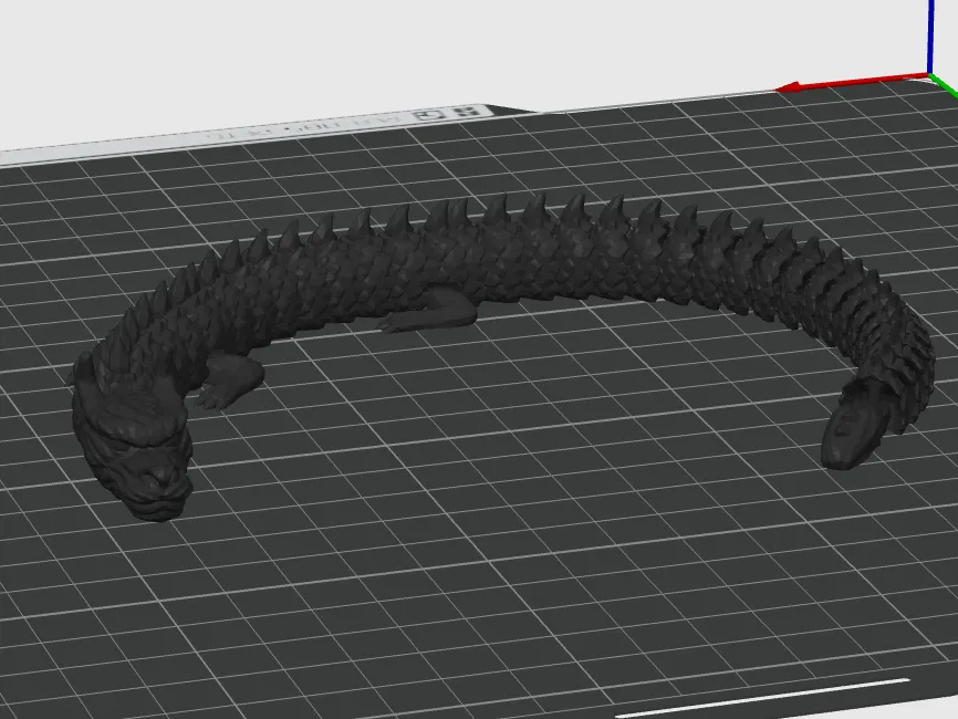 Articulated Fire Dragon by Crazy Yeti 25 MakerWorld: Download Free 3D Models