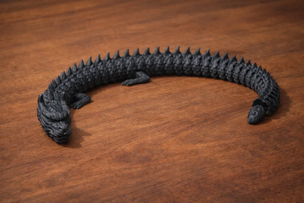 Articulated Fire Dragon by Crazy Yeti 25 MakerWorld: Download Free 3D Models