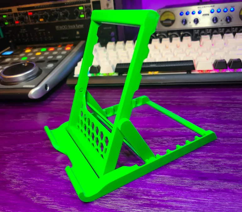 Adjustable Stand - iPads - Tablets - Books - More - Free 3D Print Model ...