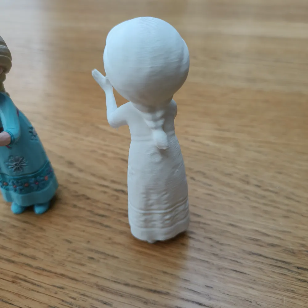 Elsa frozen statue 3d scan - Free 3D Print Model - MakerWorld