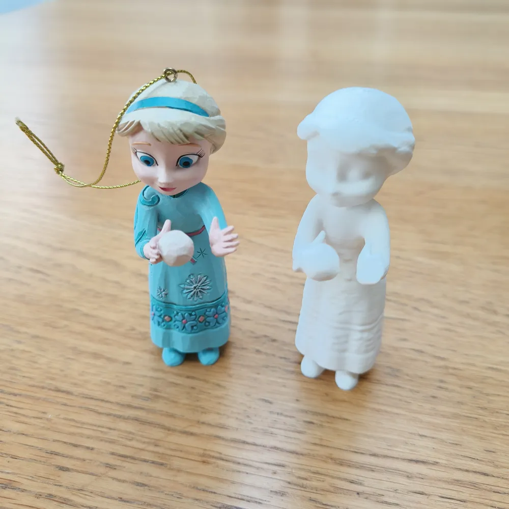 Elsa frozen statue 3d scan - Free 3D Print Model - MakerWorld