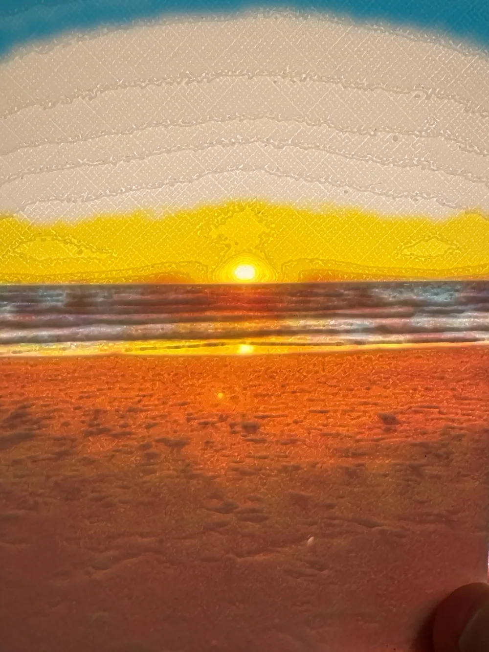 Lake Michigan Colored Lithophane by inevitable1 - MakerWorld