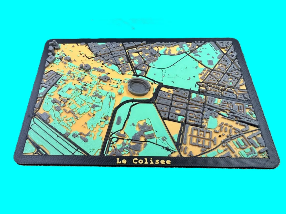 3D Map The Colosseum ROME - Free 3D Print Model - MakerWorld