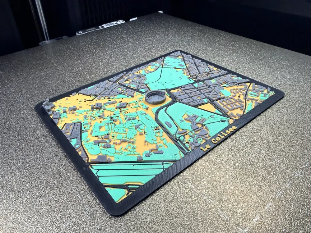 3D Map The Colosseum ROME - Free 3D Print Model - MakerWorld