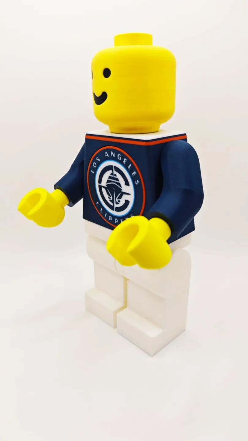 NBA Brick Man - Los Angeles Clippers (500%) by P78 - MakerWorld