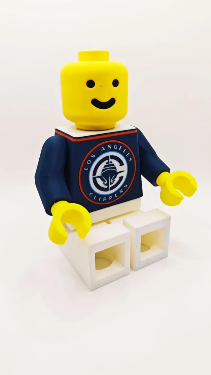 NBA Brick Man - Los Angeles Clippers (500%) by P78 - MakerWorld