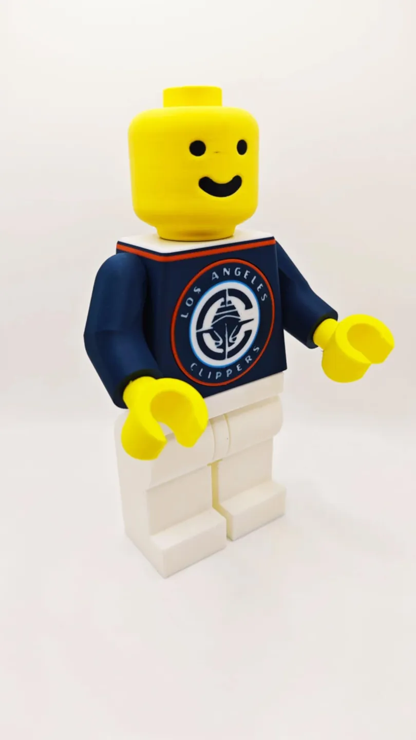 NBA Brick Man - Los Angeles Clippers (500%) by P78 - MakerWorld