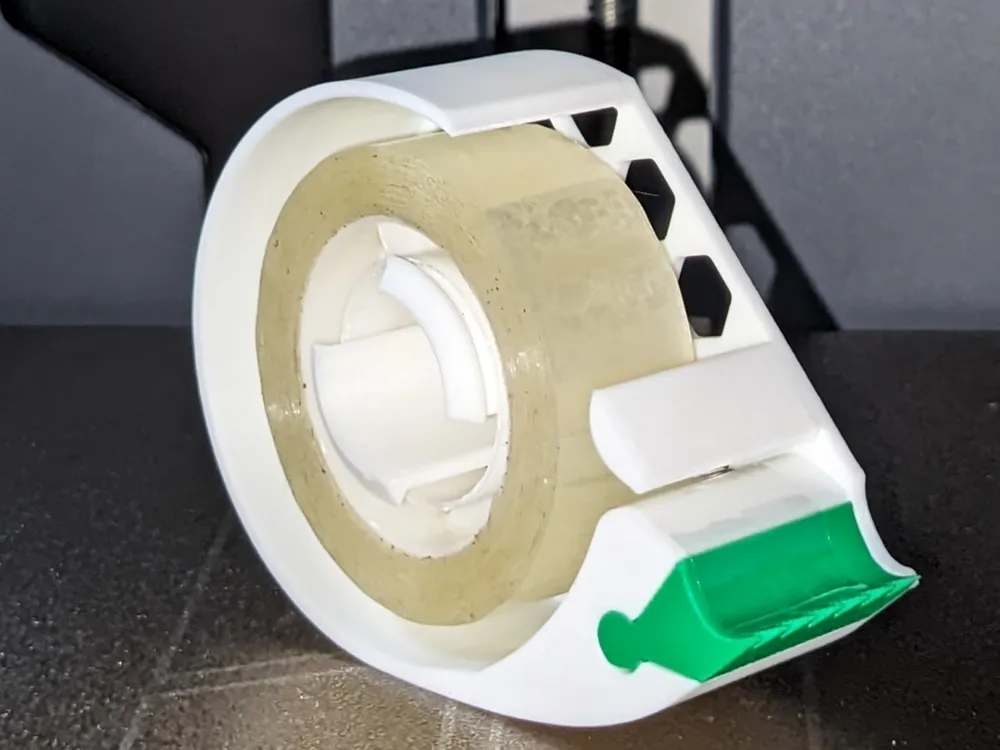 Simple Tape Dispenser | Sharp Cutter | Easy print by PrismaModels ...