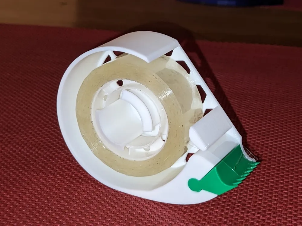Simple Tape Dispenser | Sharp Cutter | Easy print by PrismaModels ...