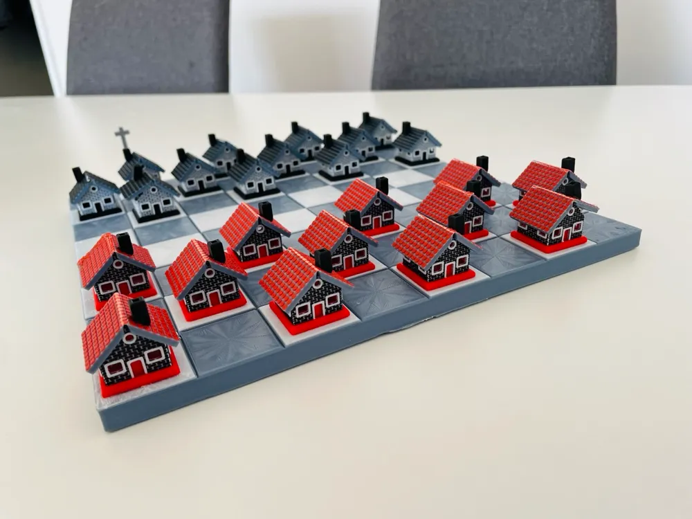 House checkers by Hanzy - MakerWorld