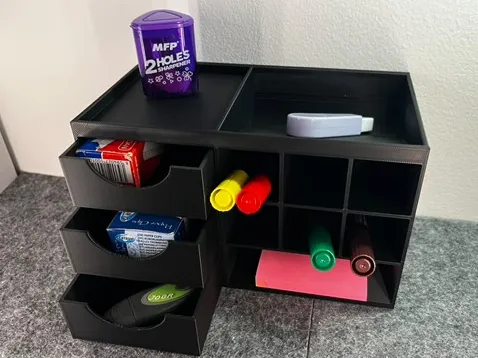 Ultimate Desk Organizer Block Drawers & Pen Holder by 3dtiskCech ...