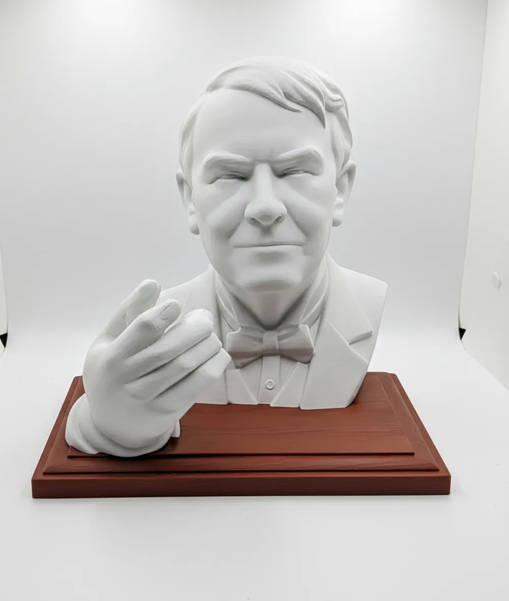 Thomas Edison Lamp - Free 3D Print Model - MakerWorld