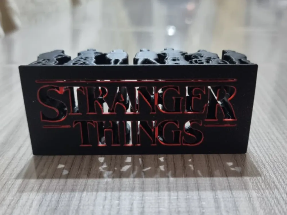 Paperweight Stranger Things - Free 3D Print Model - MakerWorld