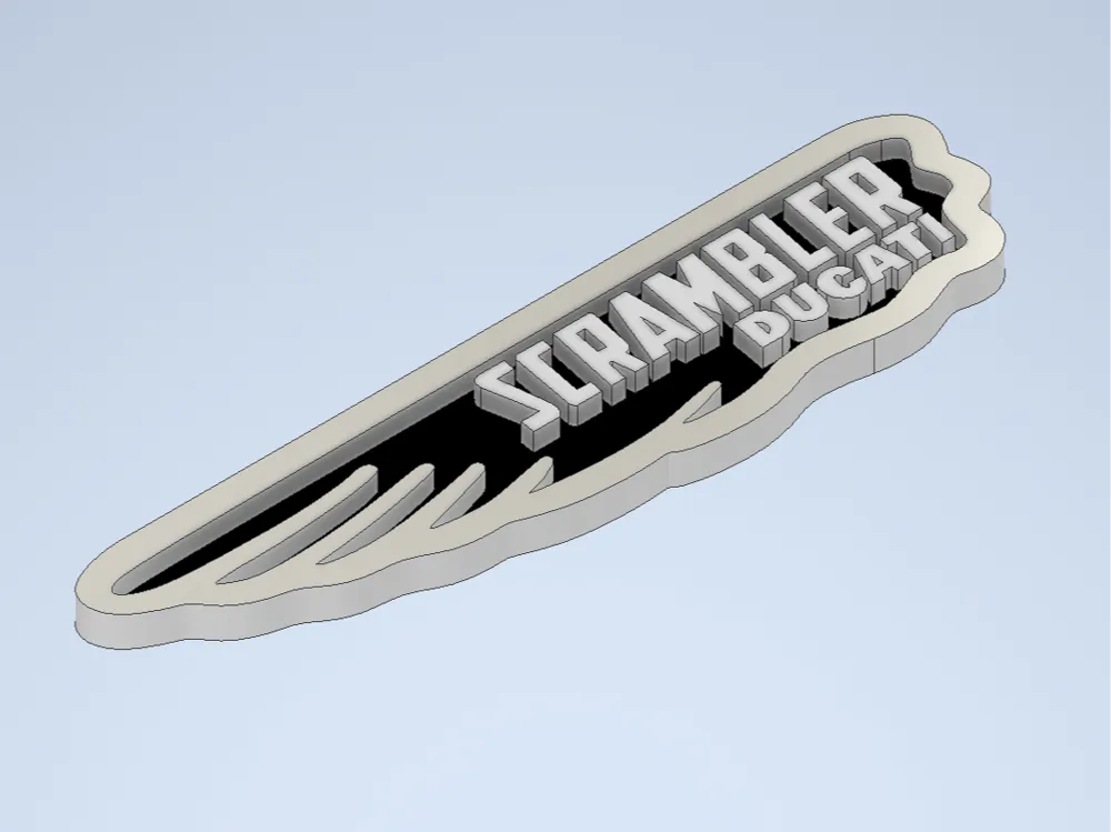 Ducati scrambler logo by Marco De Gennaro - MakerWorld