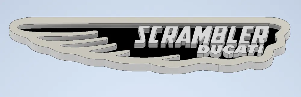 Ducati scrambler logo by Marco De Gennaro - MakerWorld