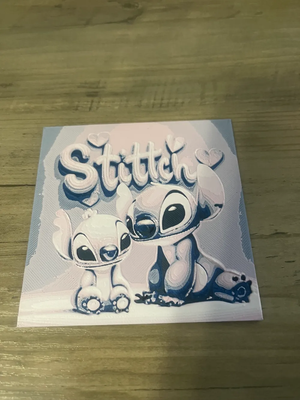 Stitch Hueforge by kingm2821 - MakerWorld