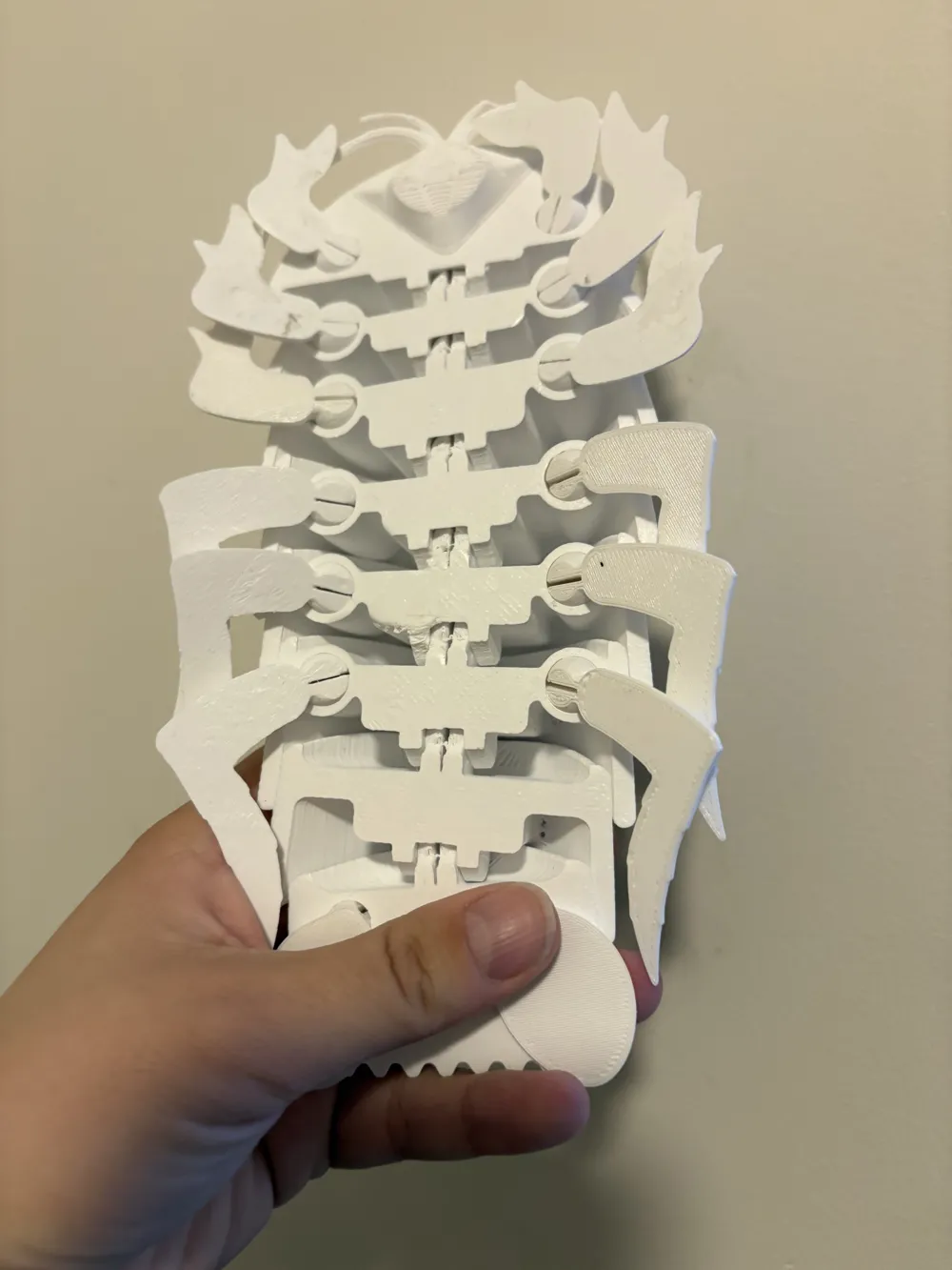 Articulated Giant Isopod, Pill bug, Rolly Polly - Free 3D Print Model ...