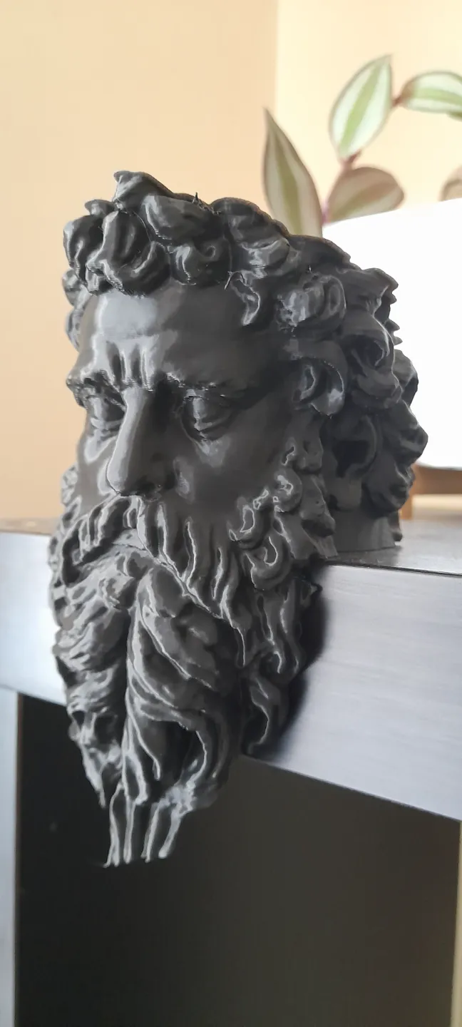 Greek god edge planter by JT40 3D - MakerWorld