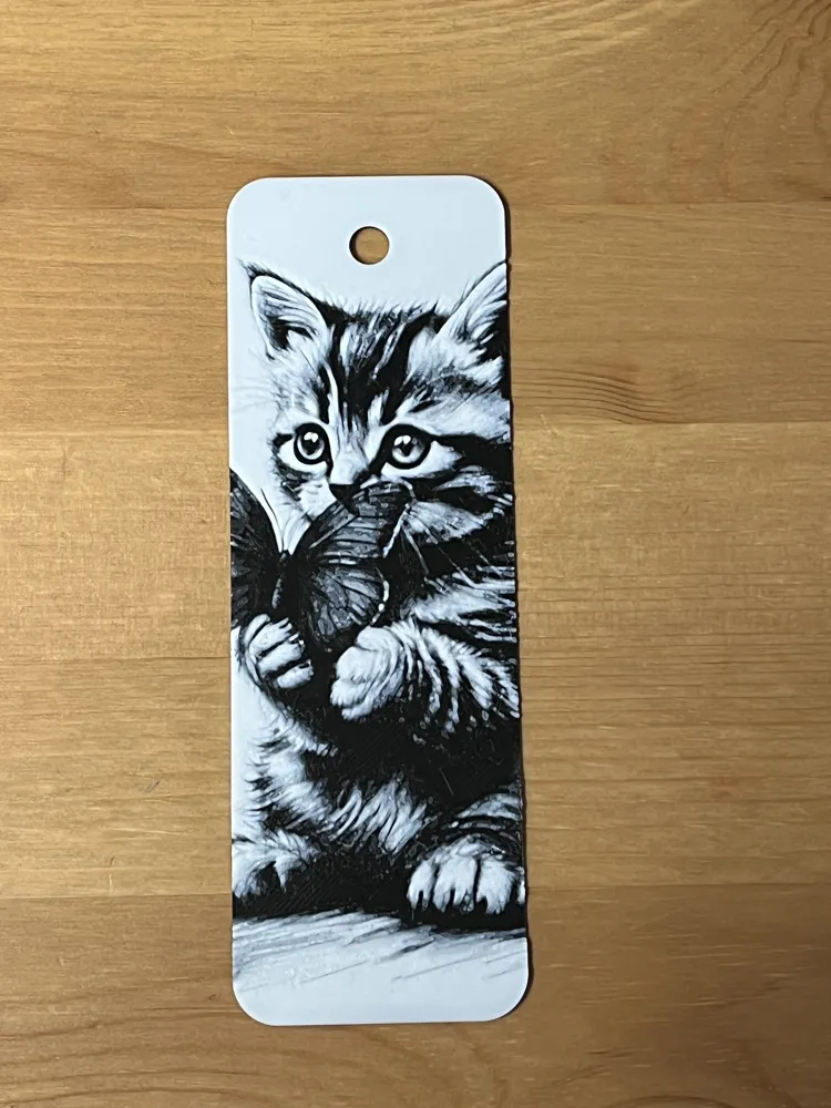 cat bookmark by Morganja MakerWorld: Download Free 3D Models
