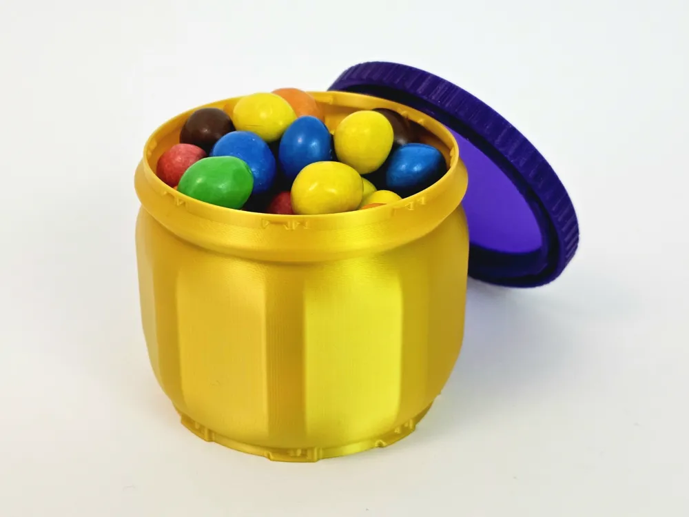 Stackable Jar (60mm version) by ThreeD-Michael - MakerWorld