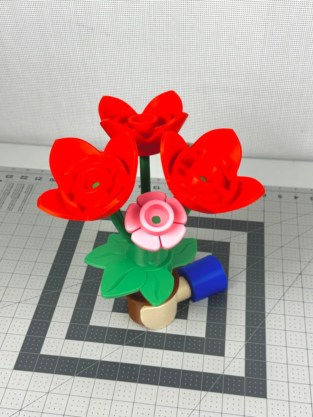 Giant Brick Flowers by create3d.co MakerWorld: Download Free 3D Models