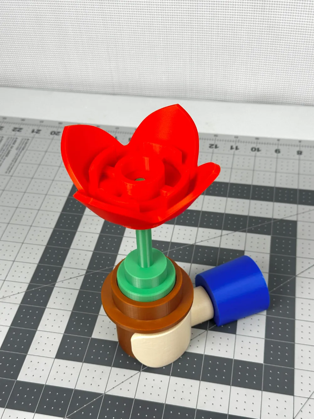 Giant Brick Flowers by create3d.co MakerWorld: Download Free 3D Models