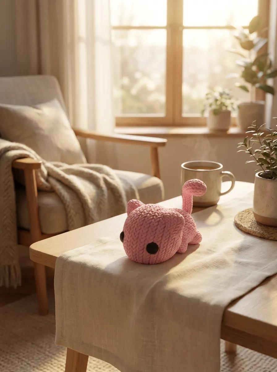 Knitted Pokemon Mew | Multipart - Free 3D Print Model - MakerWorld