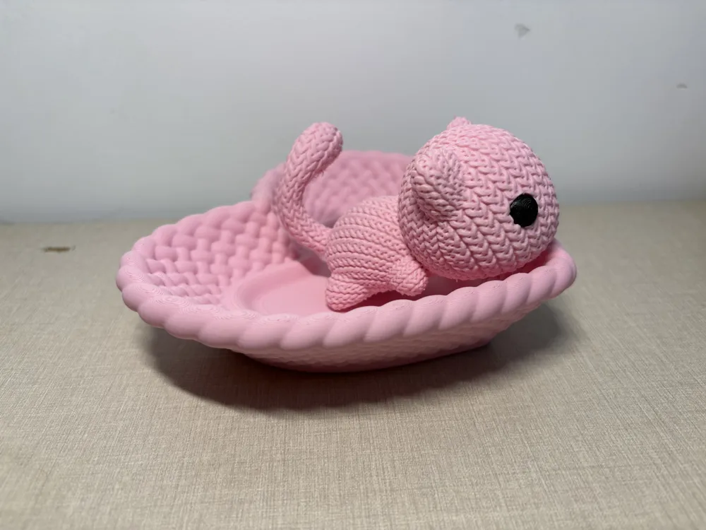 Knitted Pokemon Mew | Multipart - Free 3D Print Model - MakerWorld