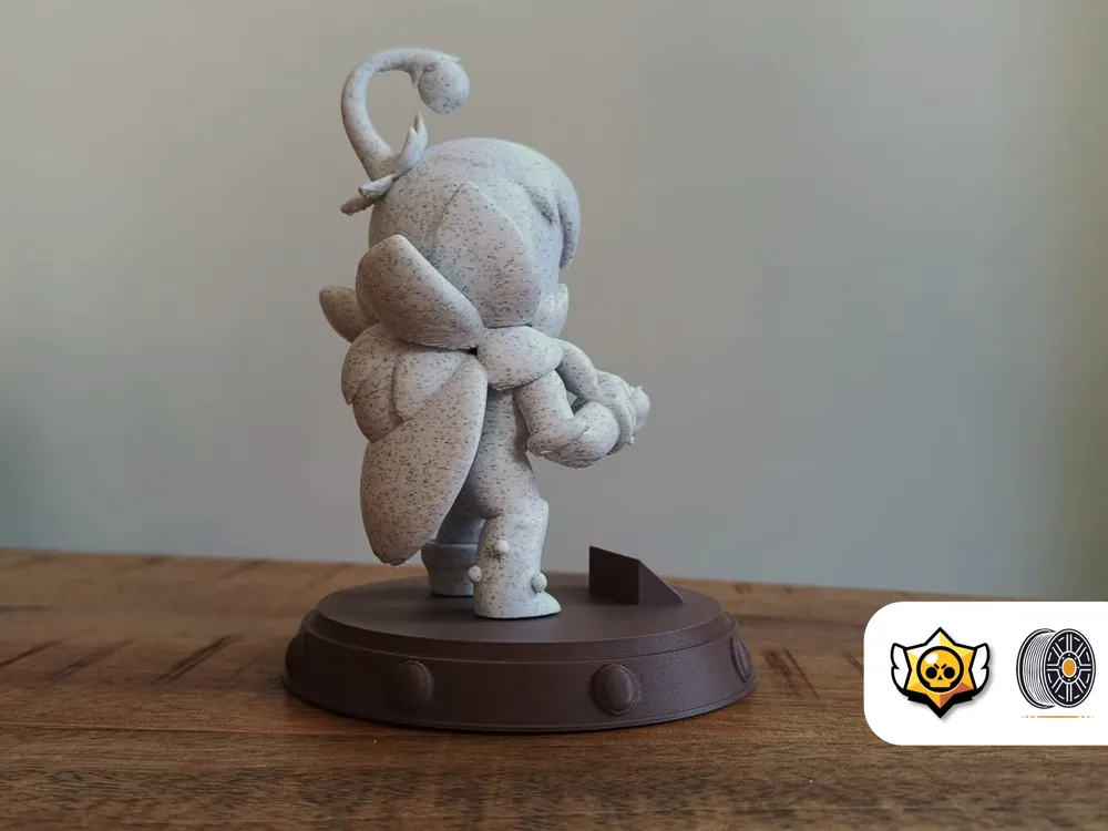 Lily | XL Brawl Stars Figurine (NO AMS) - Free 3D Print Model - MakerWorld