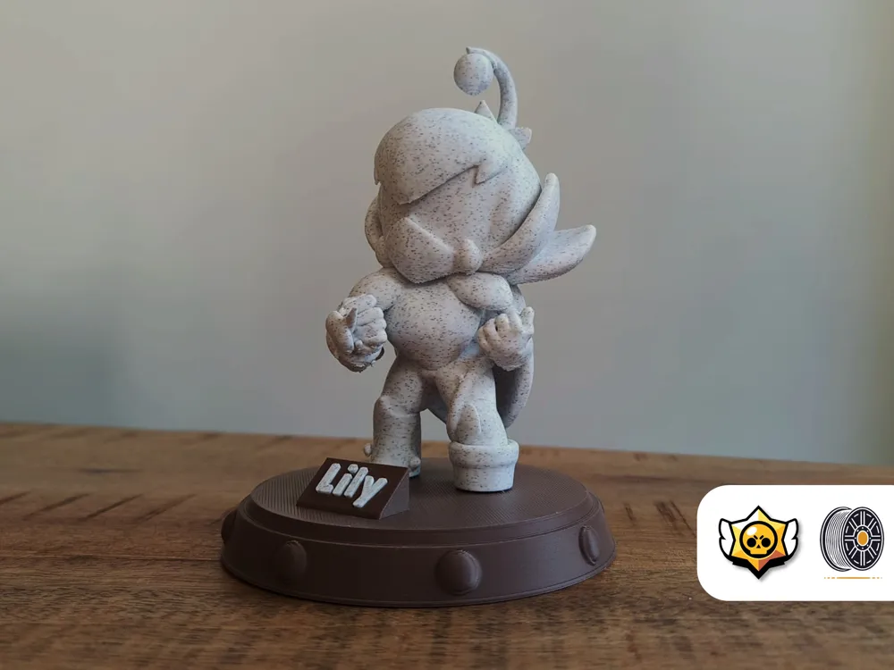 Lily | XL Brawl Stars Figurine (NO AMS) Remixed by Mike.stl MakerWorld ...