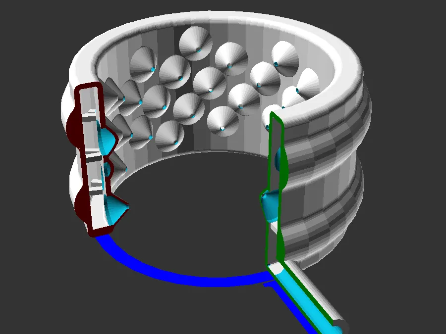 Paw cleaner water brush by Jack - MakerWorld
