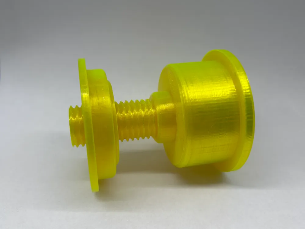 Simple respooler for standard 1kg filament spools - Free 3D Print Model ...