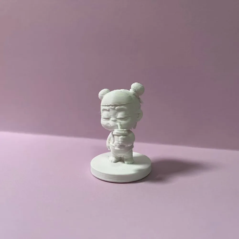 Nezha Drinking Milk Tea - Nezha: Birth of the Demon Child - Q-version ...