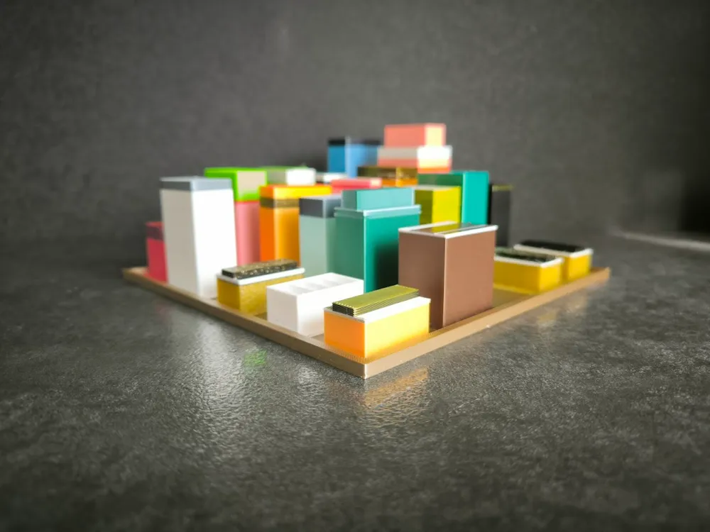 Prime Tower City - Free 3D Print Model - MakerWorld