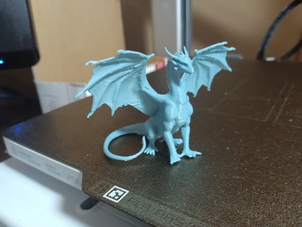 Sitting Dragon - Free 3D Print Model - MakerWorld