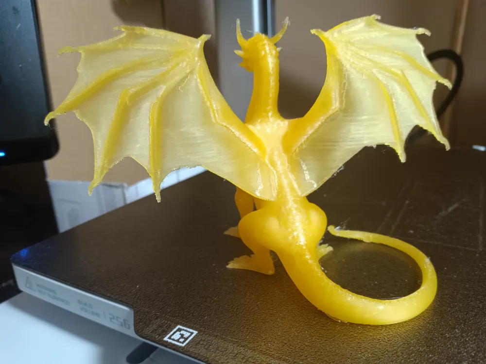 Sitting Dragon - Free 3D Print Model - MakerWorld