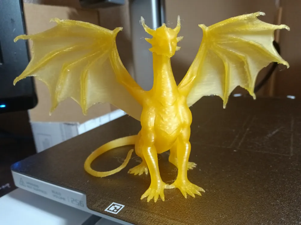 Sitting Dragon - Free 3D Print Model - MakerWorld
