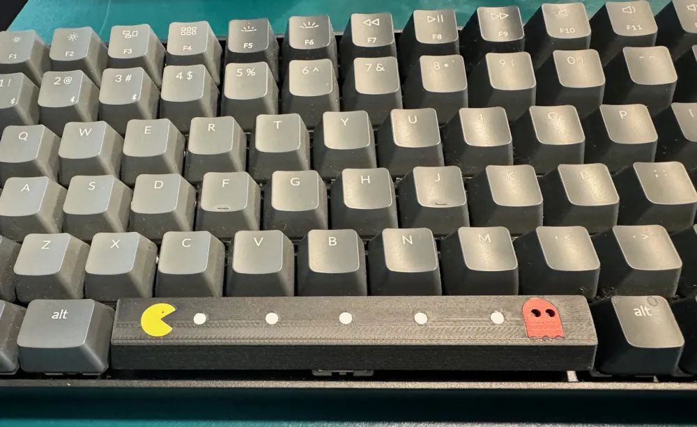 Pac Man Space Bar Key - Cherry MX Interface by rennim - MakerWorld