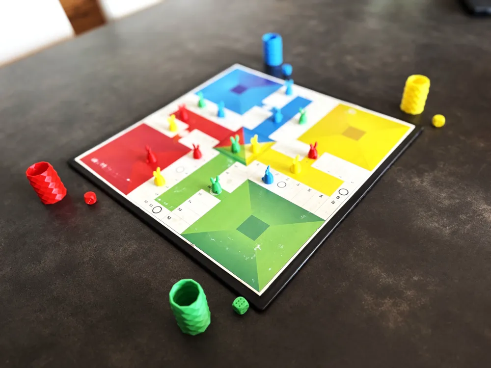 Bunny Ludo Kit by danikebab18 MakerWorld: Download Free 3D Models