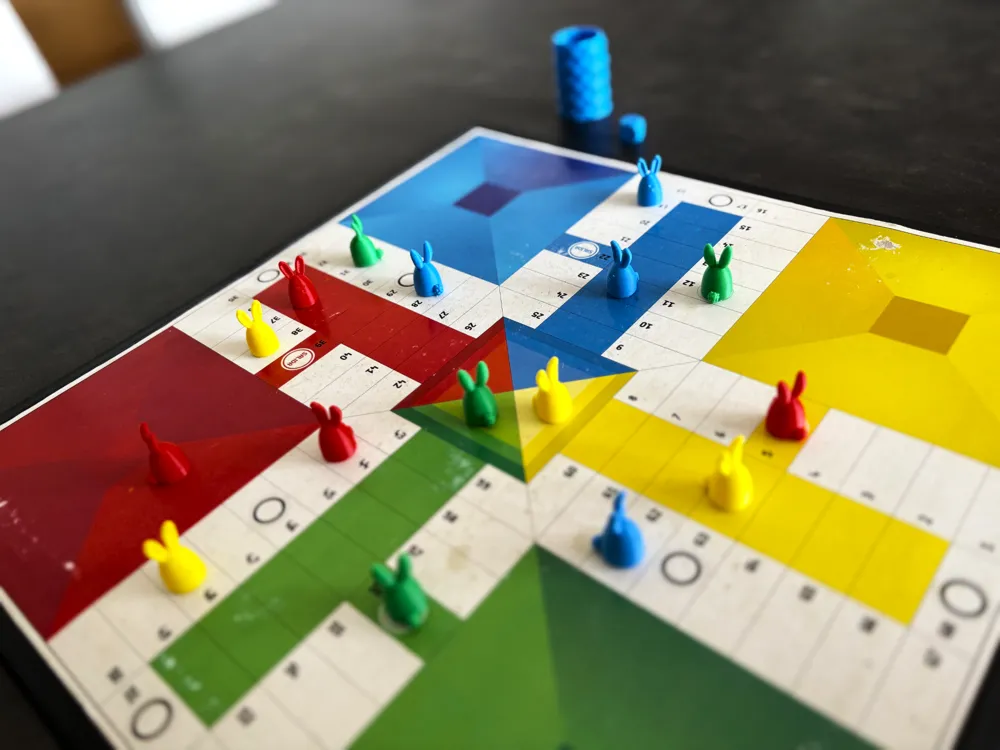 Bunny Ludo Kit by danikebab18 MakerWorld: Download Free 3D Models