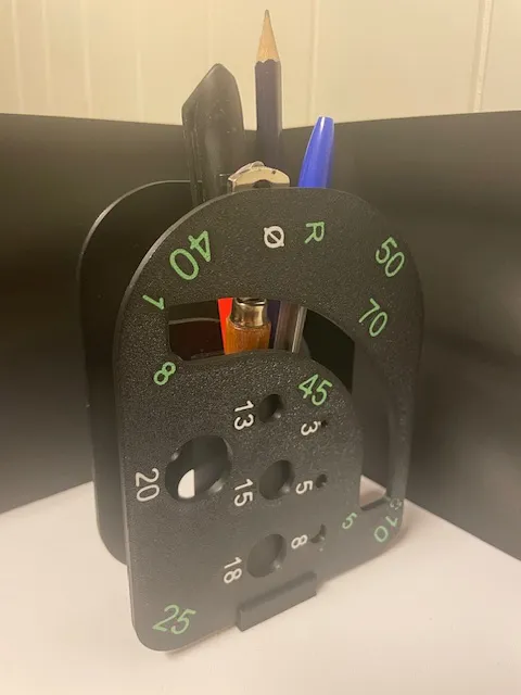 Radius and Holes Gauge by sK13Kb MakerWorld: Download Free 3D Models