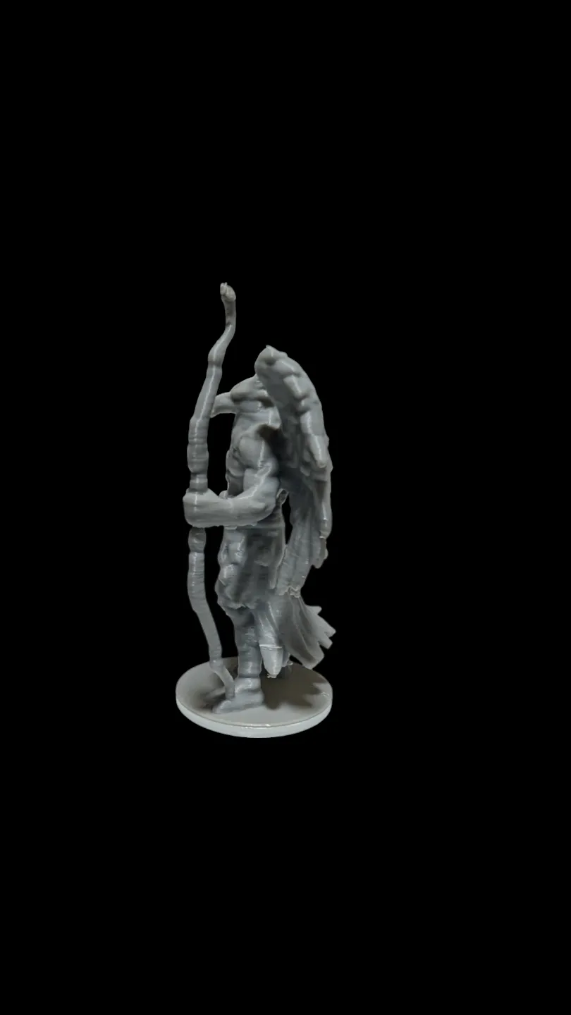 DnD / Pathfinder Aarakocra Ranger Mini by MikeGyver - MakerWorld