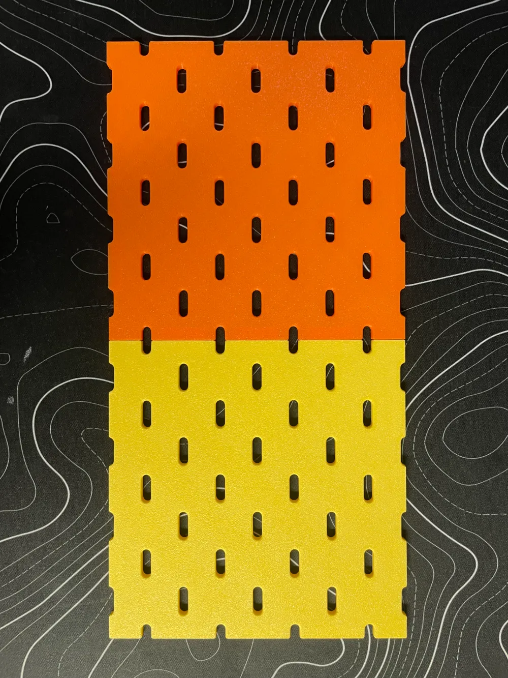 Infinitely Expandable Skadis Pegboard | A1 Mini - Free 3D Print Model ...