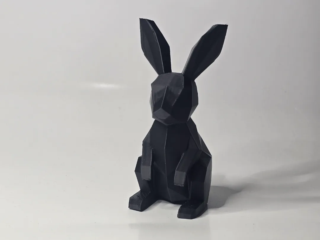 Minimalist low poly rabbit - Free 3D Print Model - MakerWorld