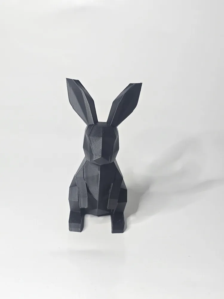 Conejo minimalista low poly - Modelo de impresión 3D gratuito - MakerWorld